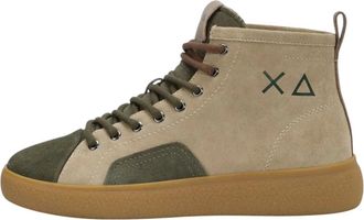 Sun 68 Homme, Chaussures, Beige, Taille: 40 EU Luis Mid Suede