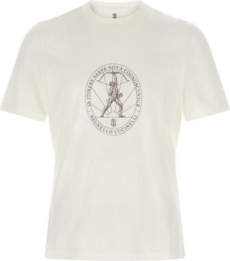 Brunello Cucinelli T-Shirt - Wei&szlig;