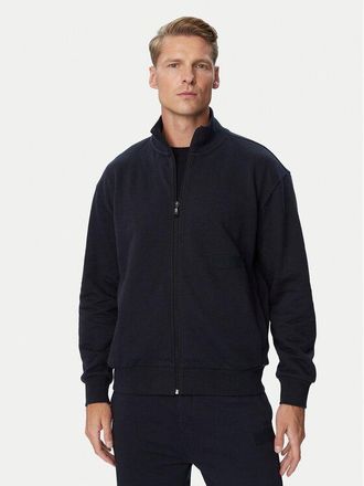 HUGO BOSS Sweatshirt Sw Collar 50564104 Dunkelblau Relaxed Fit