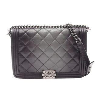 Chanel Sac bandouli&egrave;re vintage Pre-owned - Femme - Pre-owned - Noir - Taille: ONE Size