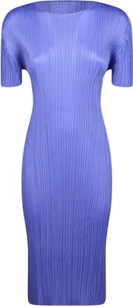 Issey Miyake Femme, Robes, Bleu, Taille: 42 FR Monthly Colors: March Dress