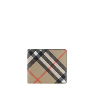 Burberry Karo-Muster Geldb&ouml;rse - - Accessories - Herren - Mehrfarbig - ONE SIZE
