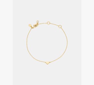 Kate Spade New York Heart Armband Aus Metall, Extraklein