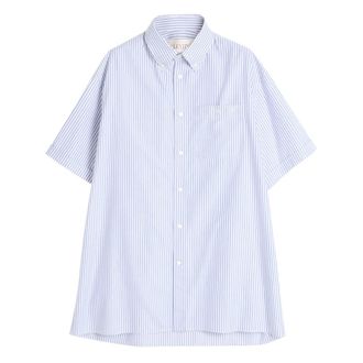 Valentino Garavani Homme, Chemises, Bleu, Taille: XL Chemise Ray&eacute;e en Coton