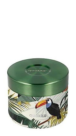 Quokka WHIM TROPICAL | THERMOBEHÄLTER AUS EDELSTAHL FÜR ESSEN 369 ML