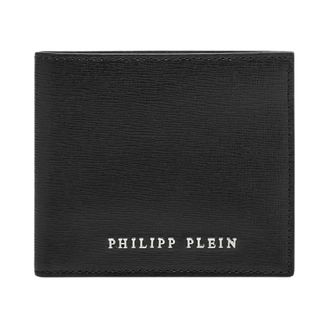 Philipp Plein Homme, Accessoires, Noir, Taille: ONE Size French Wallet