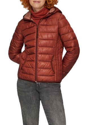 QS by s.Oliver Leicht wattierte Steppjacke mit Kapuze