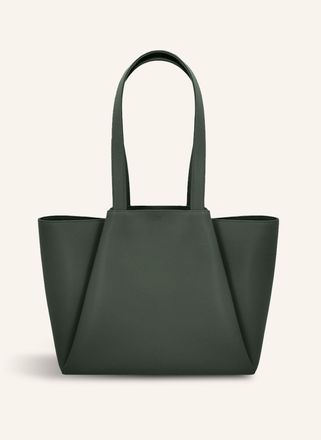 Kaai Kaai Schultertasche Midi Pyramid gruen