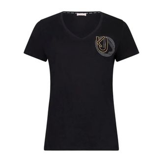 Liu Jo Ta5179 J6040 T-shirt - - Tops - Damen - Schwarzk - M