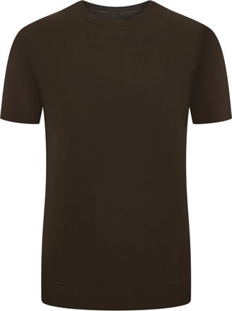 Daniele Fiesoli Leichtes Strick-T-Shirt in Dry-Cotton Qualit&auml;t in
