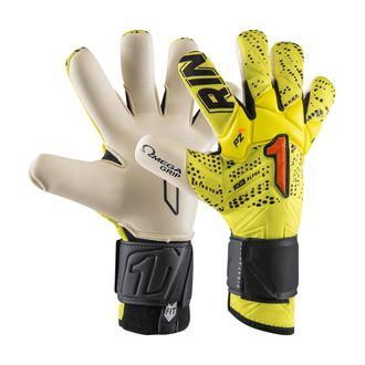 Rinat Xtreme Guard Dominus Alpha Torwarthandschuhe, f&uuml;r Erwachsene, Gelb, Gr&ouml;&szlig;e 10