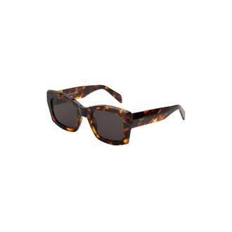 Retro Superfuture unisex, Accessoires, Brun, Taille: 50 MM Lunettes de soleil Burnt Havana