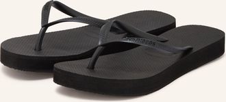 Havaianas Zehentrenner Slim schwarz