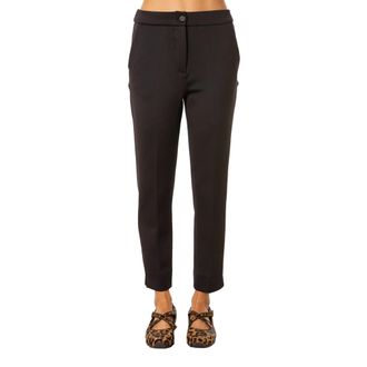 Max Mara Pantalon Mmlferoce - Femme - Pantalons - Noir - Taille: 44 FR