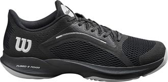 Wilson Wilson Mens Hurakn 2.0 Padel Shoes, Black/Pearl Blue/Black, 7.5 UK