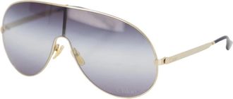 Chloé unisex, Accessoires, Jaune, Taille: ONE Size Lunettes de soleil Mask