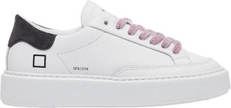 D.A.T.E. D.a.t.e., Femme, Chaussures, Blanc, Taille: 37 EU Sfera Stripe Baskets