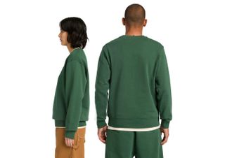 Timberland Sweatshirt Silicon Badge (LB) Crew Neck sportlicher Stil, bequemer Schnitt, f&uuml;r Erwachsene