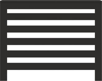 Generic Heizk&ouml;rperregal, Dekorative Horizontale Lamellen-W&auml;rmeabzugsabdeckung, Heizk&ouml;rperschutz aus Holzwerkstoff f&uuml;r Wohnzimmer und Schlafzimmer, Effiziente 