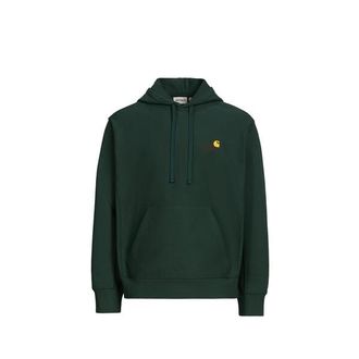 Carhartt Work in Progress Baumwollgestickte Hoodie - Grün