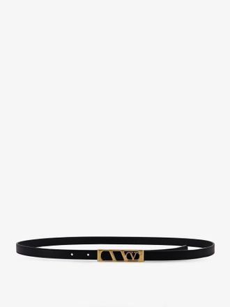 Valentino Garavani Vlogo leather belt - VALENTINO GARAVANI - gender_Woman