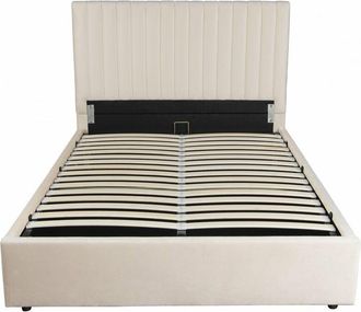 Habitat et Jardin Habitat Et Jardin - Lit avec coffre Mia - 140 x 190 cm - Beige