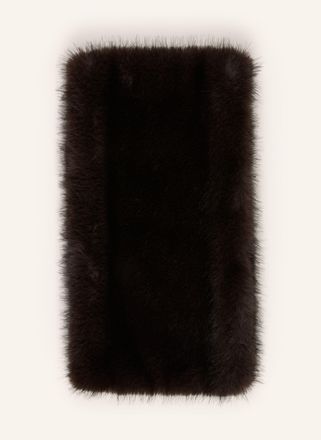 Luisa Cerano Luisa Cerano Loop-Schal Aus Kunstfell braun