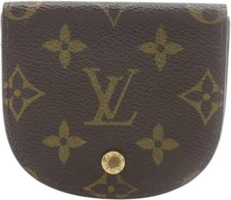 Louis Vuitton unisex, Pre-owned, Brun, Taille: ONE Size Portefeuille en toile Pre-owned