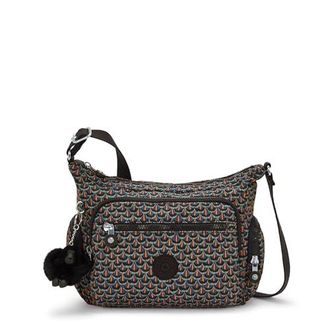 Kipling Gabbie S Petit Sac à Bandoulière, Inviting Grey (Gris)
