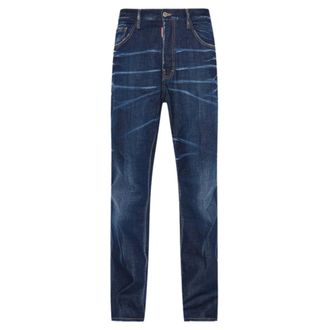 Dsquared2 642 Verblasste Blaue Jeans