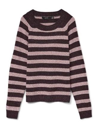 Vero Moda Pull en Maille VMDOFFY Pull-Overs Winetasting L Winetasting L