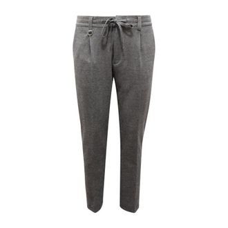 Paolo Pecora Brera Coulisse Chino Hose - - Jeans - Herren - Grau - XL