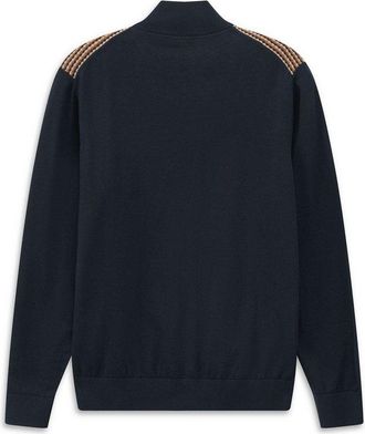 Bugatti Strickjacke Regular Fit mit Struktur