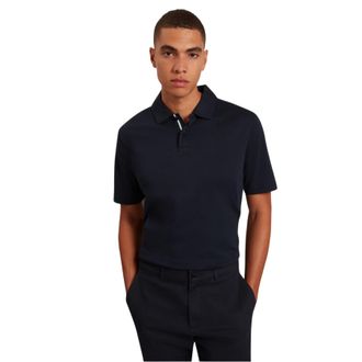 Ted Baker Poloshirt f&uuml;r Herren, Mercerisierte Baumwolle (Marine)