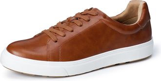 Amazon Essentials Herren Klassische Low-Top-Sneaker, Br&auml;unen, 43.5 EU