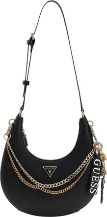 Guess Femme, Sacs, Noir, Taille: ONE Size Davina Shoulder Bag