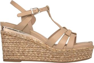 Alma En Pena Alma EN Pena, Femme, Chaussures, Beige, Taille: 36 EU Sandale Compens&eacute;e Esparto