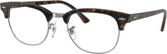 Ray-Ban unisex, Accessoires, Brun, Taille: 51 MM Clubmaster Optical Frame