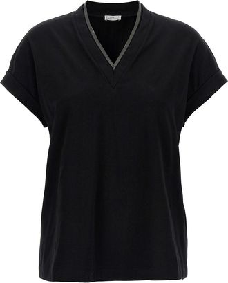 Brunello Cucinelli T-Shirt - Schwarz