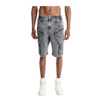 La Haine Inside Us Zipped Pocket Shorts - - Shorts - Herren - Grau - L