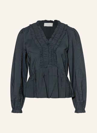 Neo Noir Neo Noir Blusenshirt Melfy Mit R&uuml;schen blau