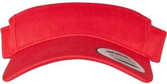 Flexfit Mixte Curved Visor Cap Red One Size Casquette, Rouge, Taille Unique
