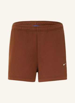 Nike Sweatshorts Studio Fleece braun