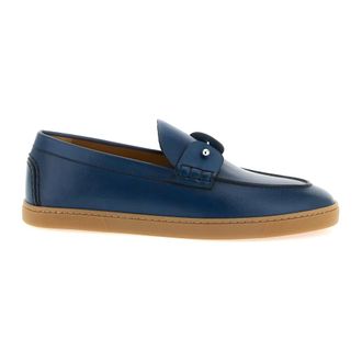 Christian Louboutin Homme, Chaussures, Bleu, Taille: 44 EU Chambeliboat Mocassins