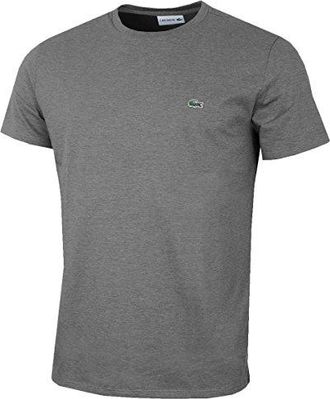 Lacoste T-Shirts TH7318 pour Homme, Gris, S