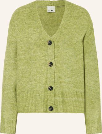 Ichi Strickjacke Ihbaling gruen