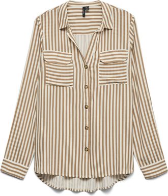 Vero Moda Vmbumpy L/S Shirt New WVN Noos