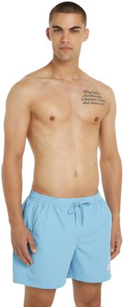 Tommy Hilfiger Herren Badeshorts Medium Drawstring Mittellang, Blau (Sleepy Blue), XXL