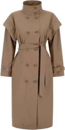 Herno Femme, Manteaux, Brun, Taille: 36 FR Herno Manteaux Dove Grey