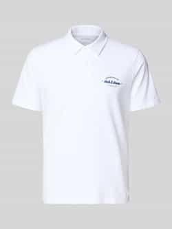 Jack & Jones Poloshirt mit Label-Print Modell BRANDON